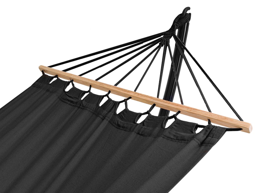 Hamak ze stelażem Rimini – Czarny | Ceny producenta - Sklep di-volio